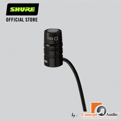 SHURE MX183 Omnidirectional Lavalier Microphone