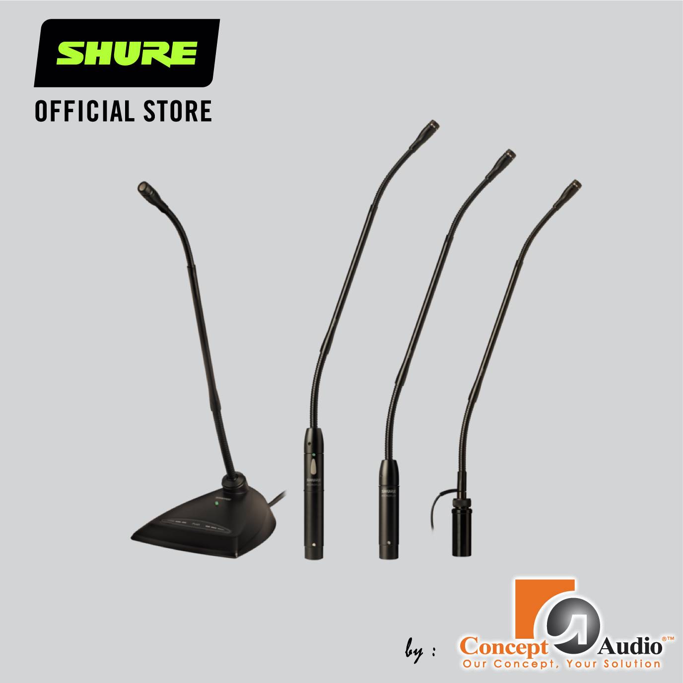 SHURE MX412-C Microflexхи Gooseneck Microphone