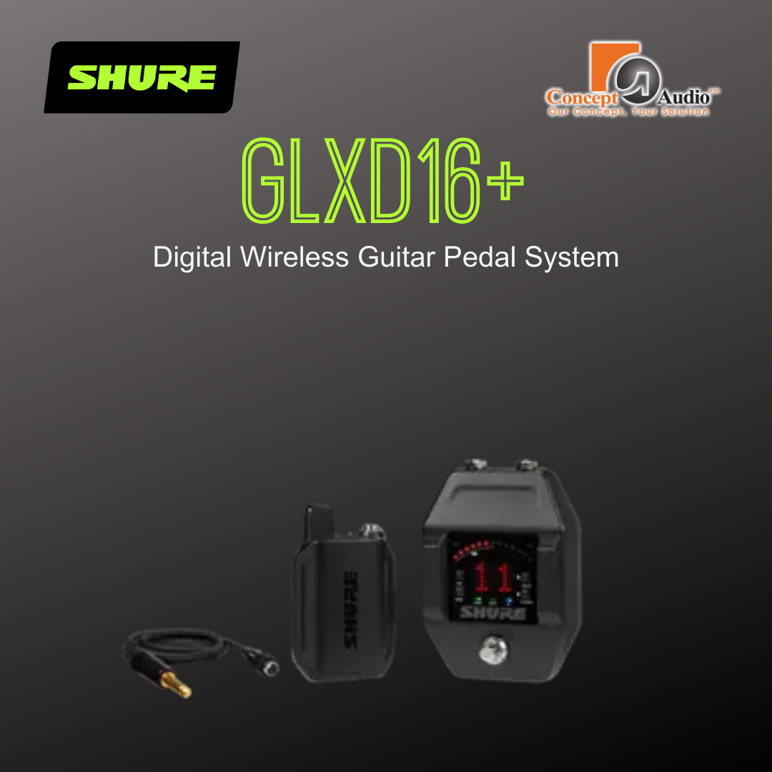 GLXD16+ Digital Wireless Guitar Pedal System