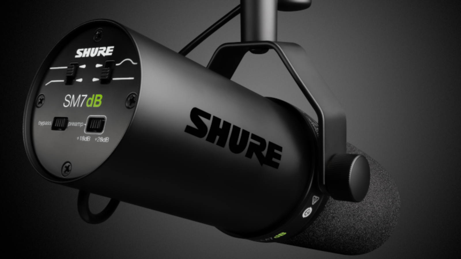 Introducing the Shure SM7dB